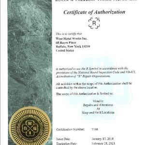 Image Gallery List - West Metal Works